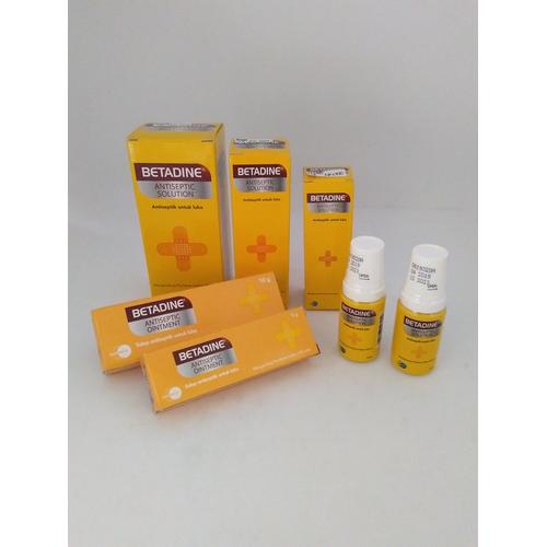 Jual Betadine Antiseptic Solution Botol 5ml-15ml-30ml-60ml Obat Luka ...