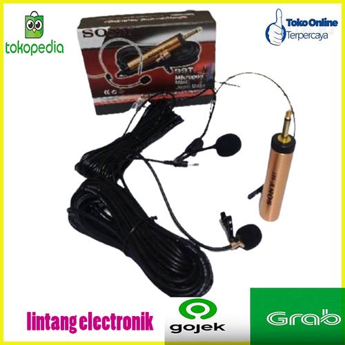 Jual SONY 99T Mic Kancing Dan Mic Headsat System Kabel - Jakarta Timur ...