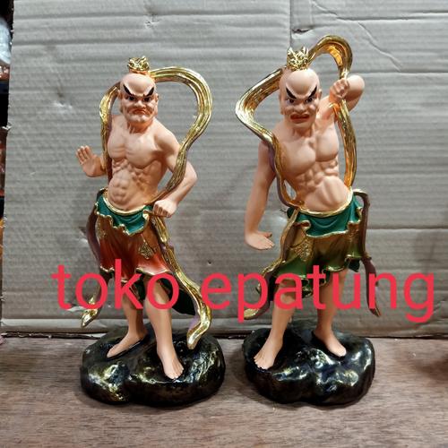 Jual patung dewa penjaga pintu vihara / kelenteng - fiber - 12 inch ...