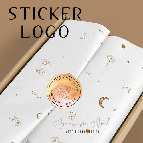 Jual STIKER LABEL / Sticker logo / Sticker Custom / Sticker Produk ...