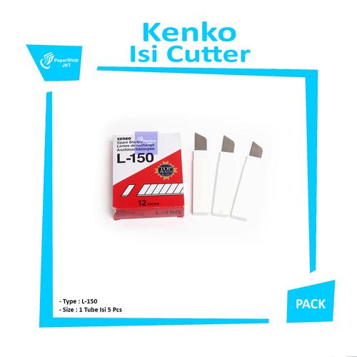Jual Isi Cutter Besar Kenko L-150 / Refill Spare Blade L150 - Jakarta ...