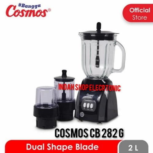 Jual Blender Cosmos CB -282G 3in1 Gelas Kaca 2Liter - 282G Bubblewarp ...