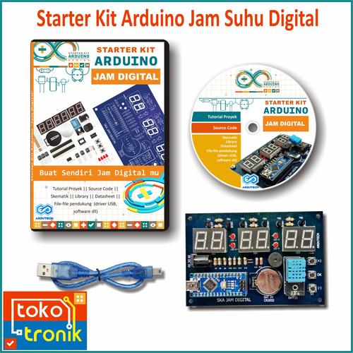 Jual Starter Kit Arduino Jam Suhu Kelembaban Digital - Kab. Bantul ...