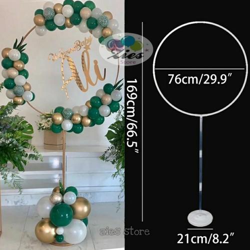 Jual standing balon holder / stand balon bentuk lingkar 163cm x 73cm ...