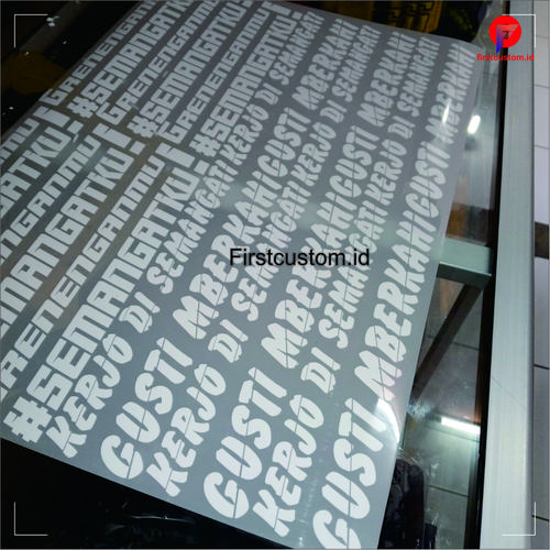 Jual Sablon satuan/Sablon polyflex Cutting /sablon stiker/ stiker ...