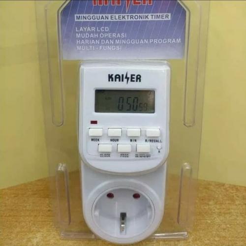 Jual Stopkontak Timer Digital Kaiser / Kaiser Timer Digital - Jakarta ...