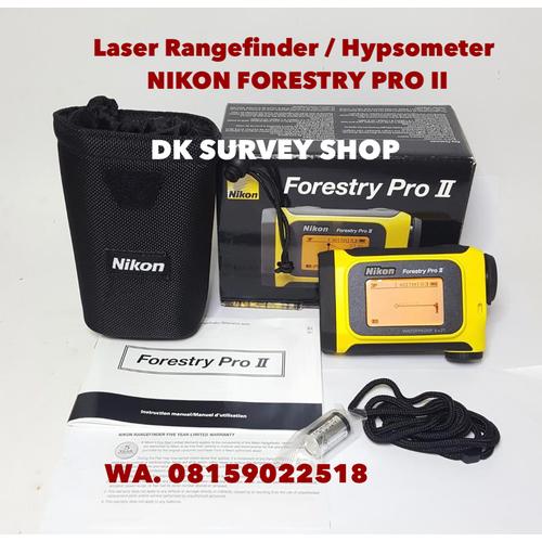 Jual Laser Range Finder Rangefinder Hypso Meter Nikon Forestry Pro 2 ...