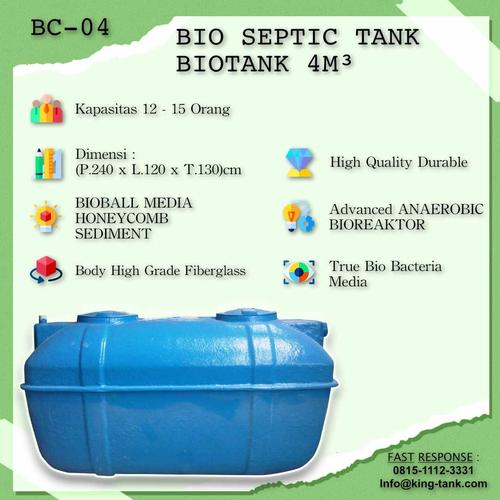 Jual Tangki BIOTECH RC 4000 Liter / 4m3 - Jakarta Barat - Platinum-X ...