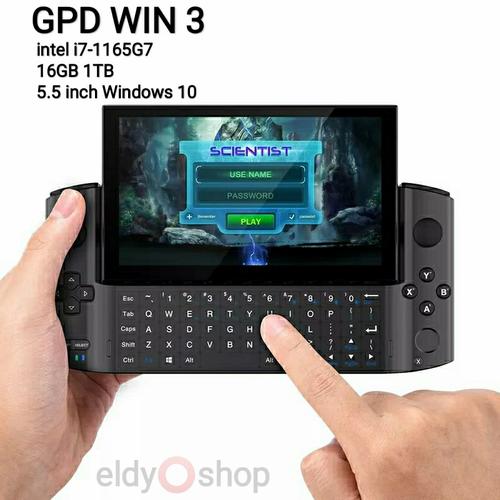 Jual GPD WIN 3 Win3 Handheld Gamepad 5.5" intel i7-1165G7 16GB/1TB ...