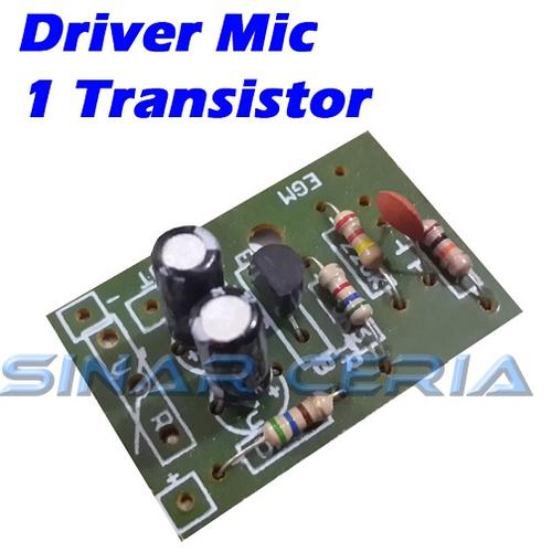 Jual Kit Pre Amp Mic / Driver Mic 1 Transistor Penguat Sinyal ...