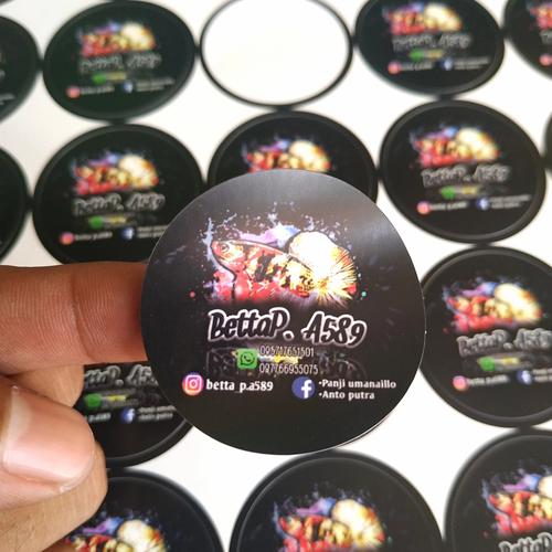 Jual Print Sticker Label Cromo/Vinil A3+ Termasuk Cutting - CROMO ...