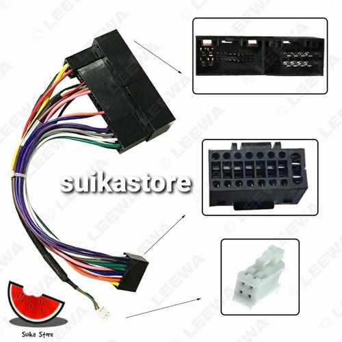 Jual Soket Socket Headunit Android 16 Pin KIA Hyundai Wiring Harness ...