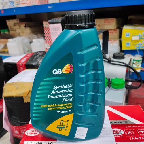 Jual Oli Q8 Synthetic Automatic Transmission Fluid ATF MV Liter - Kota ...