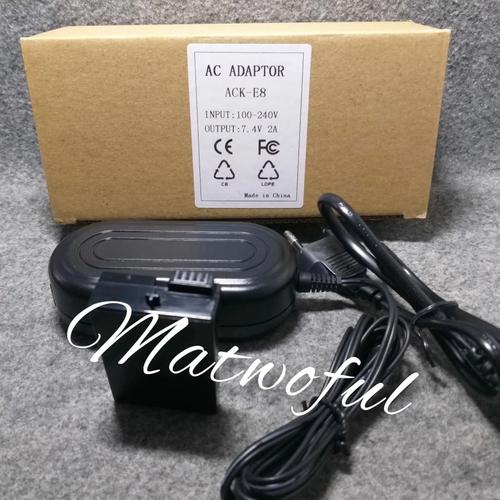 Jual Adaptor + Dummy Coupler E8 Canon EOS 550D, 600D, 650D, 700D ...