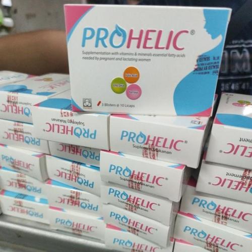 Jual Prohelic Box isi 30 kapsul Suplemen Ibu Hamil & Menyusui - Jakarta ...