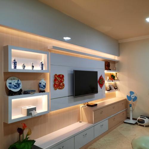 Jual Backdrop Tv Minimalis - Lemari Tv custom - backdrop tv custom ...