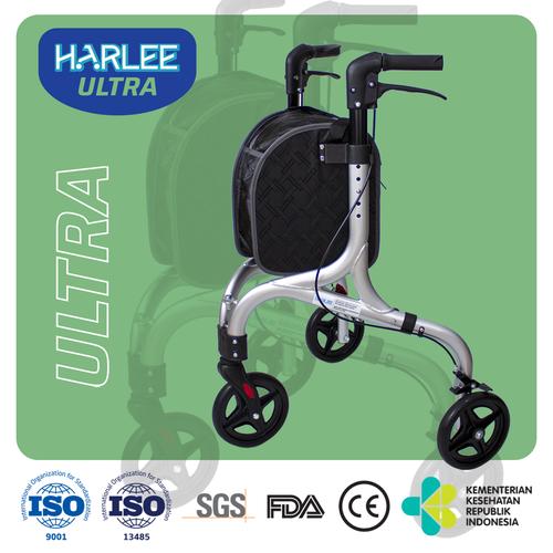 Jual Harlee Ultra Rollator - Alat bantu jalan - Walker beroda roda 3 ...
