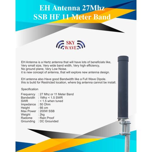 Jual EH Antenna 27Mhz SSB HF 11 Meter Wide Band antena - Jakarta Barat ...