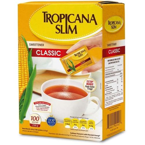 Jual GULA RENDAH KALORI DIET TROPICANA SLIM CLASSIC SWEETENER 100 ...