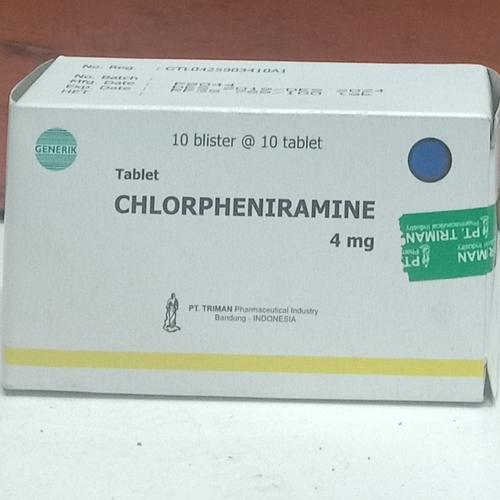 Jual CHLORPHENIRAMINE MALEATE 4 MG ( CTM) BOX - Jakarta Selatan - Toko ...