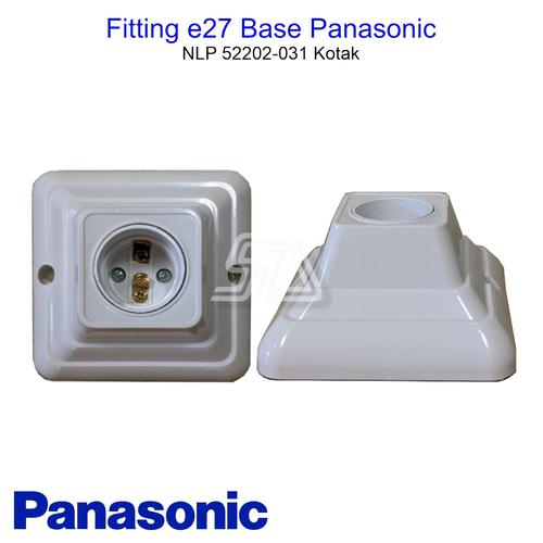 Promo NLP 52202-031 Fitting Lampu E27 Panasonic Kotak - Jakarta Utara ...