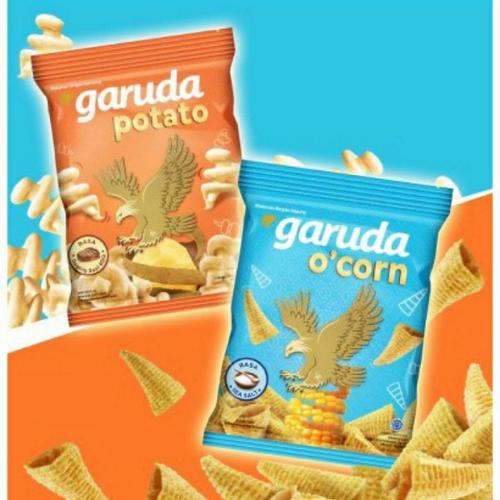 Jual garuda snack o corn sea salt atau potato bbq 80 gr - daging sapi ...
