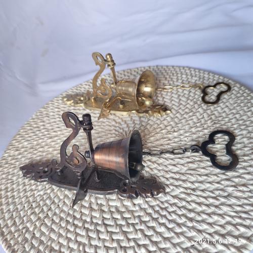 Jual lonceng perunggu/door bell brass/lonceng pintu/kuningan lonceng ...