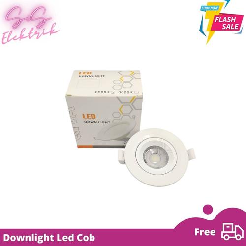 Jual Lampu Downlight LED 6W Putih Spot sorot 6 w watt COB - Jakarta ...
