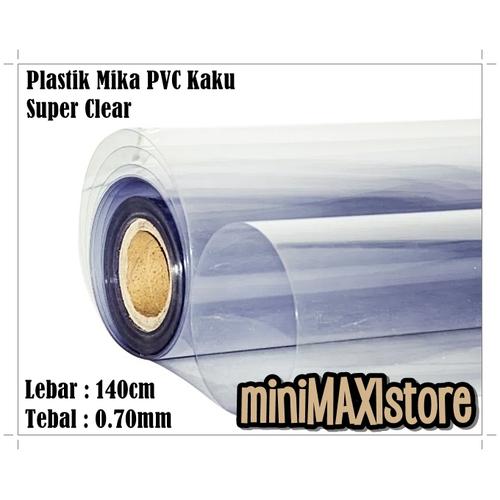 Jual Plastik Mika Kaku Rigid PVC Impor Clear Tebal Lebar 140cm 0,70mm - 0,70 mm - Jakarta Pusat ...