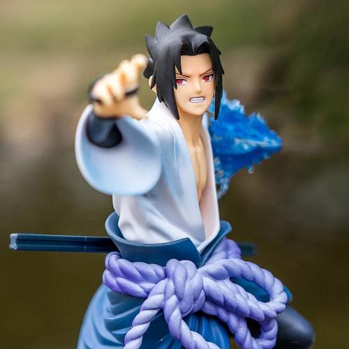 Jual Anime Action Figure Naruto Chidori Uchiha Sasuke - Biru - Jakarta ...