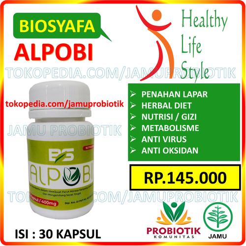 Jual Biosyafa Alpobi Probiotik - Kapsul Penahan Lapar Biosyafa - Untuk ...
