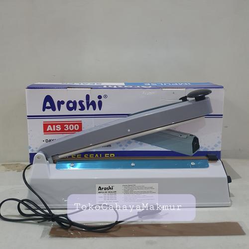 Promo Impulse Sealer 30cm AIS 300 Arashi / Alat Press Plastik /Mesin ...