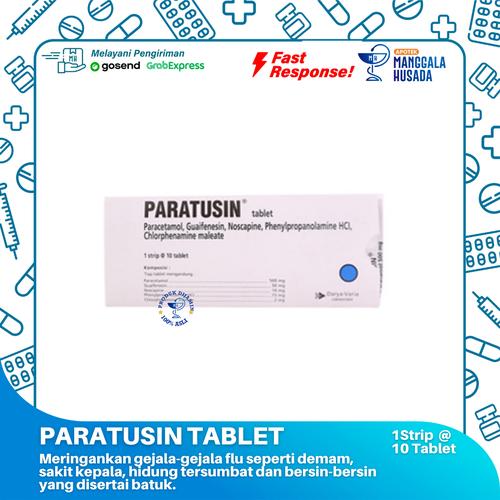 Jual PARATUSIN TABLET PER STRIP @ 10 TABLET - Kota Palembang - APOTEK ...