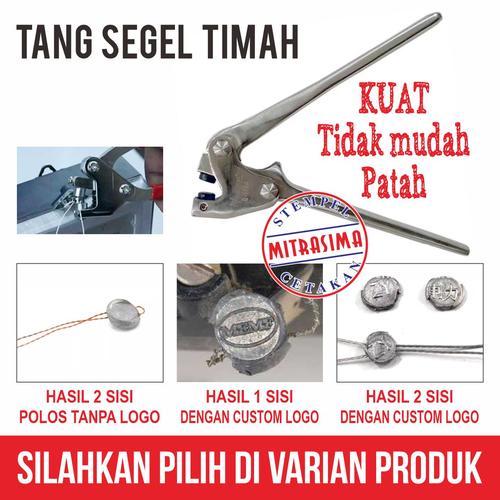 Jual Tang segel timah dengan custom logo - Jasa Logo 1sisi - Jakarta ...
