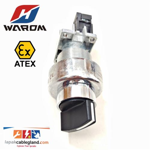 Jual WAROM HA series ATEX Exproof Komponen Switch on/off ROTARY utk Exd ...