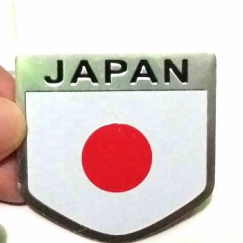 Jual Emblem Motor Mobil Japan Jepang Stiker Sticker Bendera Flag ...