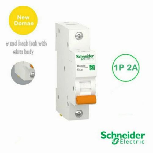 Jual Schneider Mcb 1 Phase 2A 4A 6A 10A 16A 20A 25A 32A 40A (Pilih Varian) - 40Amper - Kota ...