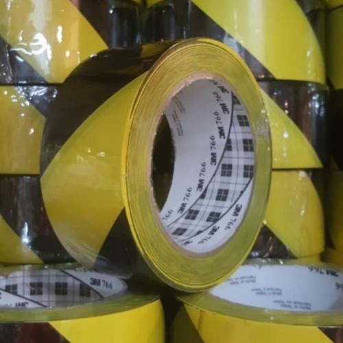 Jual 3M Floor Marking Tape 766 Yellow Kombinasi Black - Police Line Tanda - Kota Tangerang ...