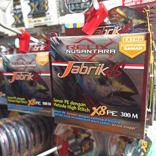 Jual Senar Pe Jabrik HS X8 Line 300m Pe 0,8 1 1,5 2 2,5 3 4 Relix ...