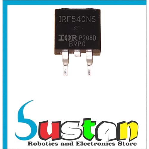 Jual IRF540NS SMD TO-263 TO263 SMD IRF 540 IRF540NS MOSFET MOSFET P ...