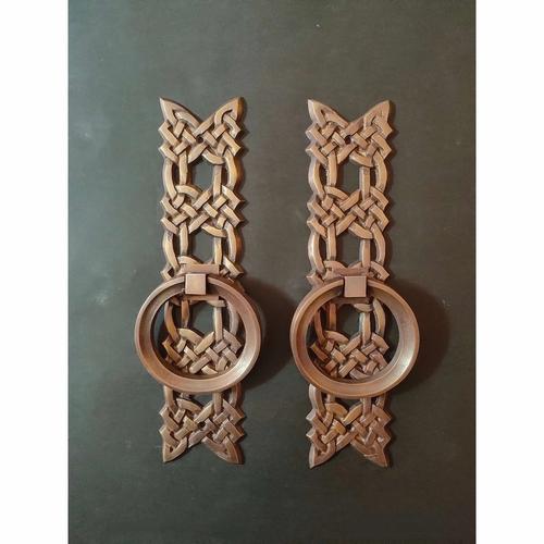 Jual Brass Ring Pull/Handle Pintu Klasik/Gagang Pintu Kuningan Motif ...