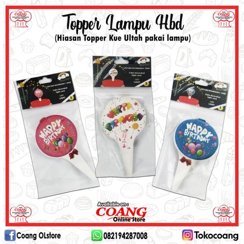 Jual TOPPER LAMPU HAPPY BIRTHDAY - Kota Makassar - Toko Coang Online ...