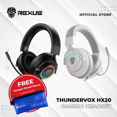 Jual Headset Gaming RGB Rexus HX20 Thundervox Stream - Putih - Jakarta ...