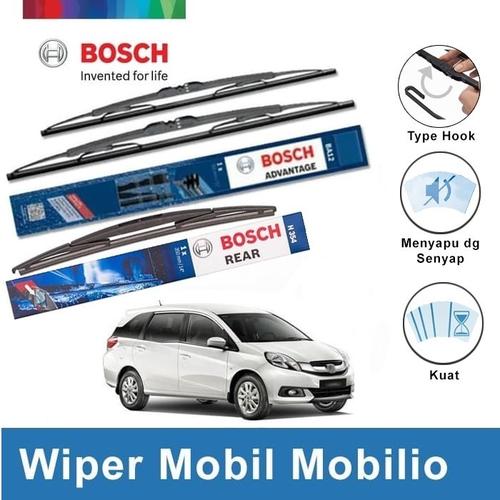 Jual Wiper Depan Belakang Mobilio BOSCH Set ADVANTAGE - Jakarta Utara ...