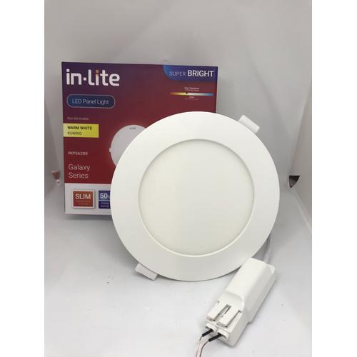 Jual LAMPU DOWNLIGHT LED PANEL 9 WATT 9W BULAT INPITE IN-LITE - Putih ...