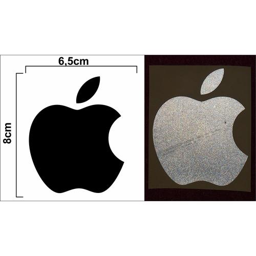 Jual Stiker cutting logo apple, sticker logo apple - Putih - Kota ...