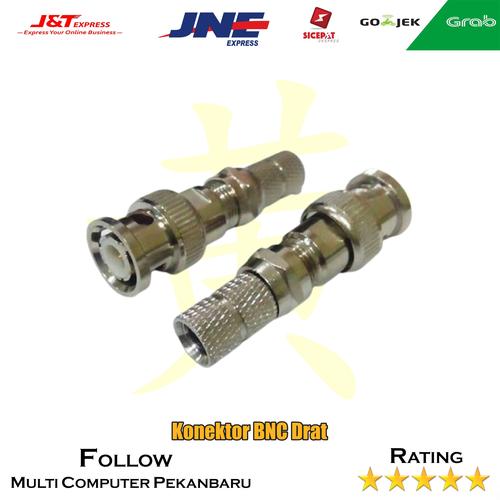 Jual Konektor BNC DRAT - Jack BNC - Kota Pekanbaru - Multi Computer Pekanbaru | Tokopedia