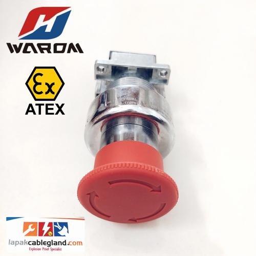 Jual WAROM HA series ATEX Exproof Komponen Push ESD Mushroom utk Exd ...