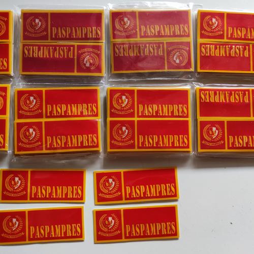 Jual STIKER UNTUK DI PLAT TULISAN PASPAMPRES - Jakarta Selatan ...