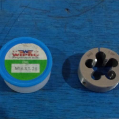 Jual Mata Senai M16 x 1.25 Drat Luar Baut Mata Snei Snai Dies M16x1.25 ...